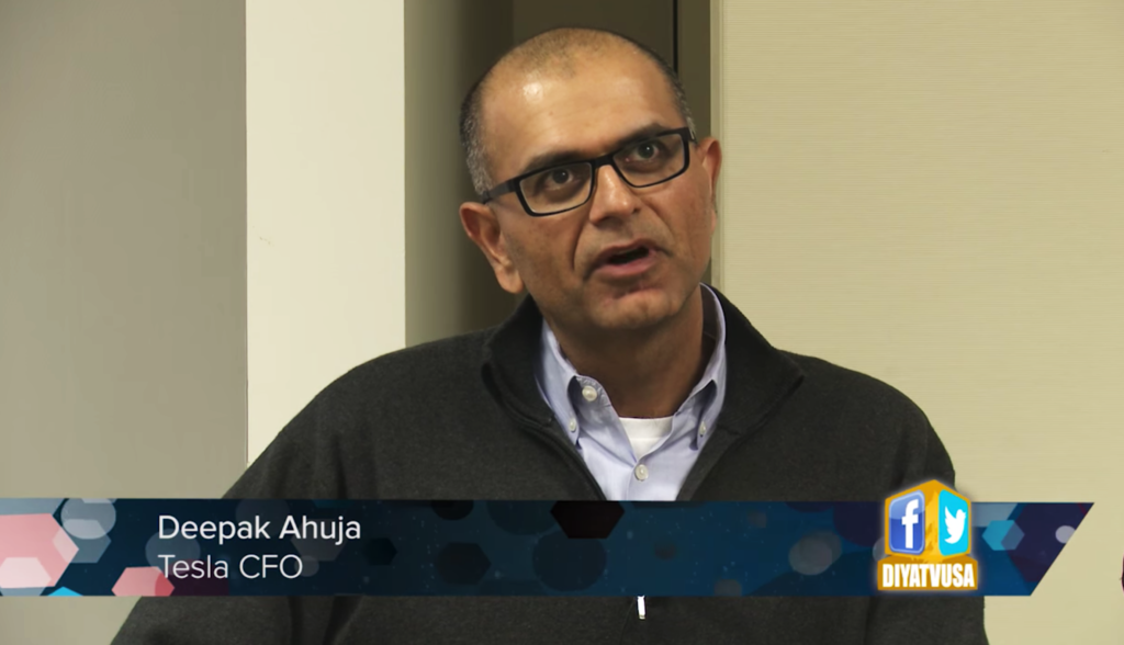 Tesla's Former CFO Deepak Ahuja coming out of Retirement