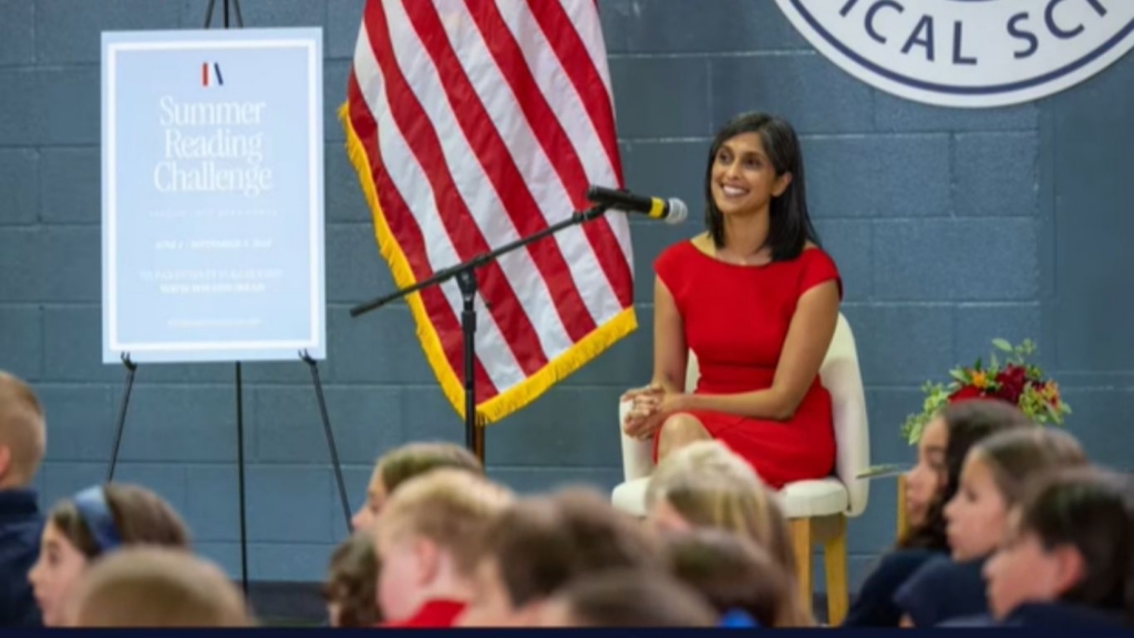 Second Lady Usha Vance Launches 2026 White House Summer Reading Challenge