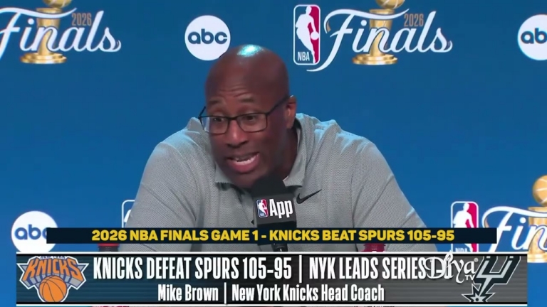 Knicks behind clutch Brunson shots take Game 1 in San Antonio 105-95